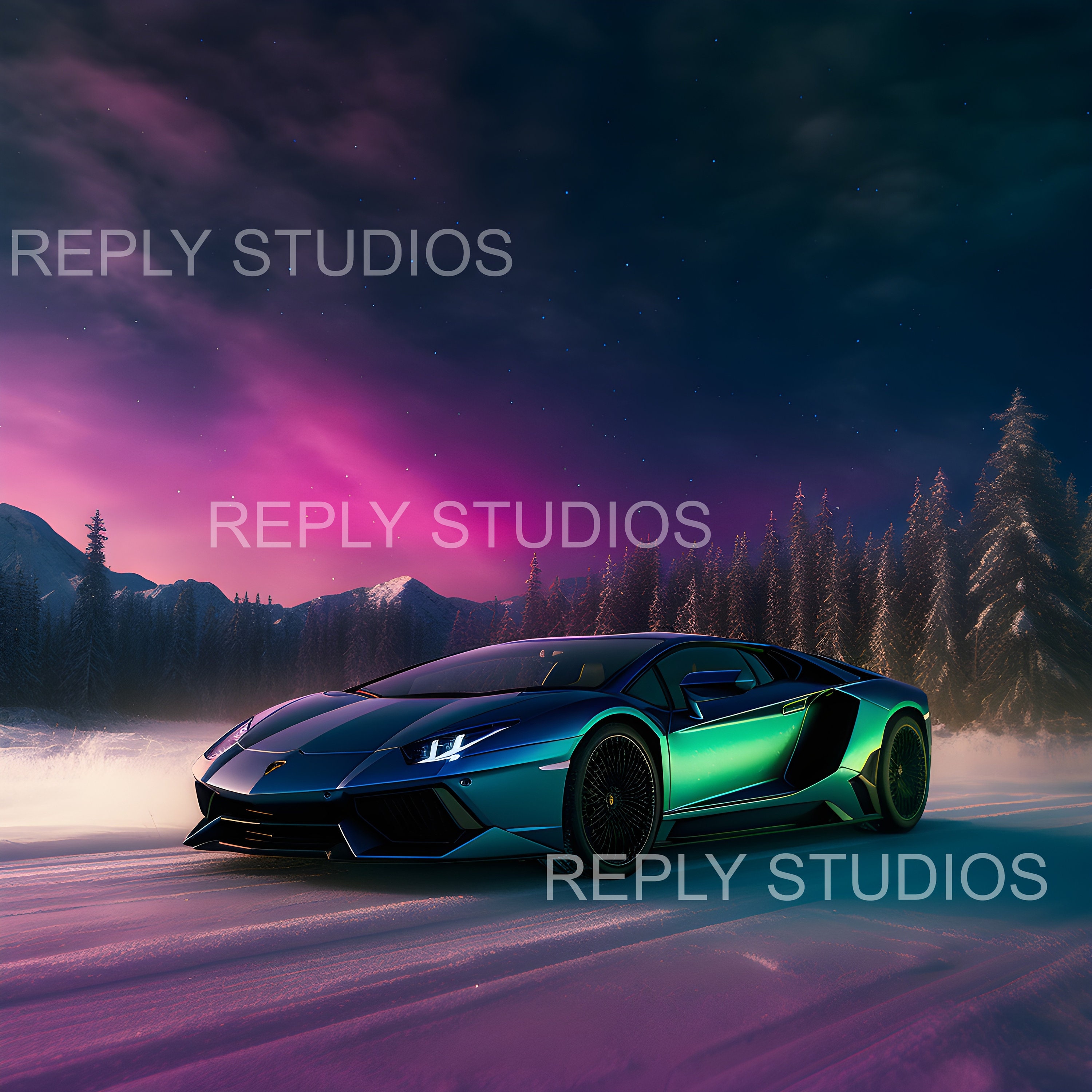 Luxurious Car Backdrop Set - 25 Pieces | Premium Quality Design ...