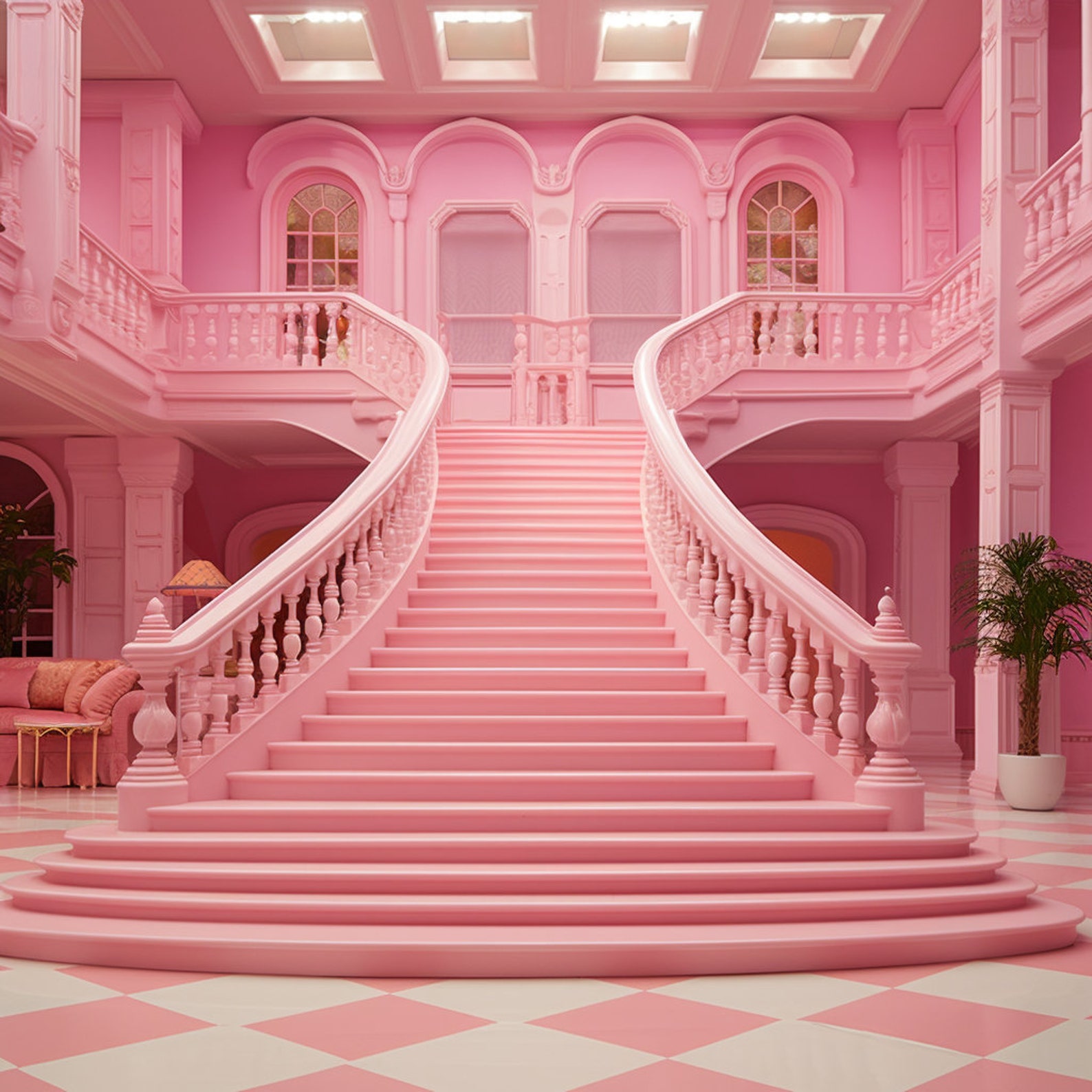 Barbie Digital Backdrop, 60 Premium Backdrops, High-res Digital Barbie ...