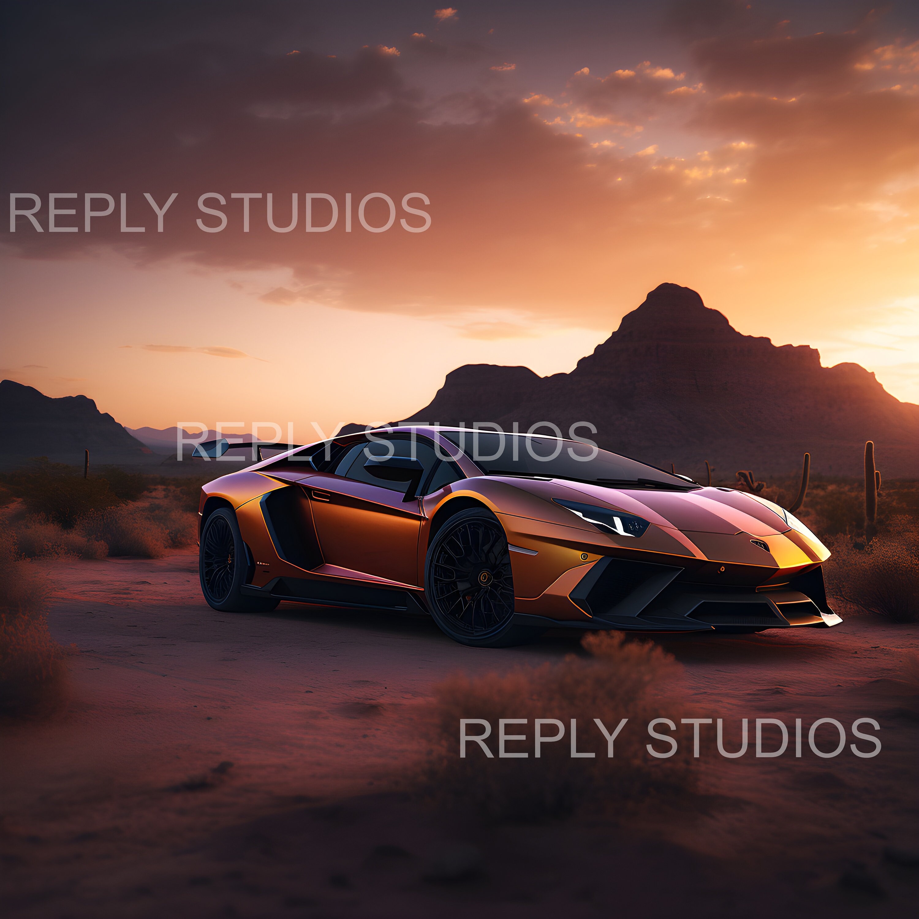 Luxurious Car Backdrop Set - 25 Pieces | Premium Quality Design ...