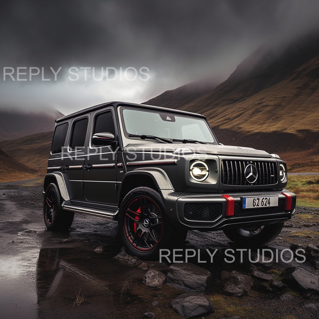 Luxurious Car Backdrop Set - 25 Pieces | Premium Quality Design ...