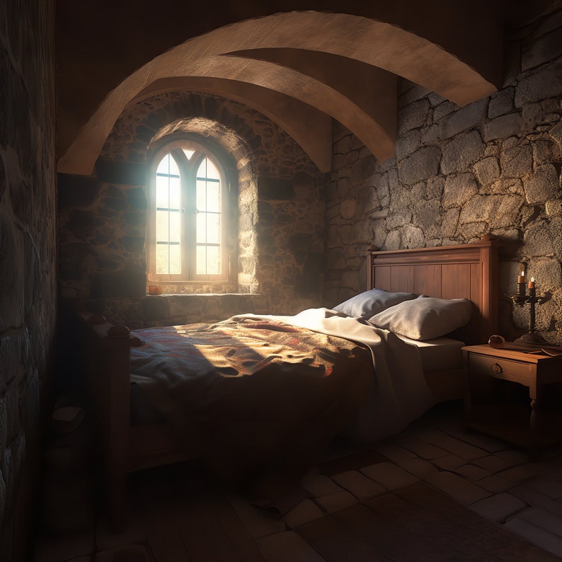 Enchanting Medieval Castle Rooms Backdrop | Captivating Settings for ...