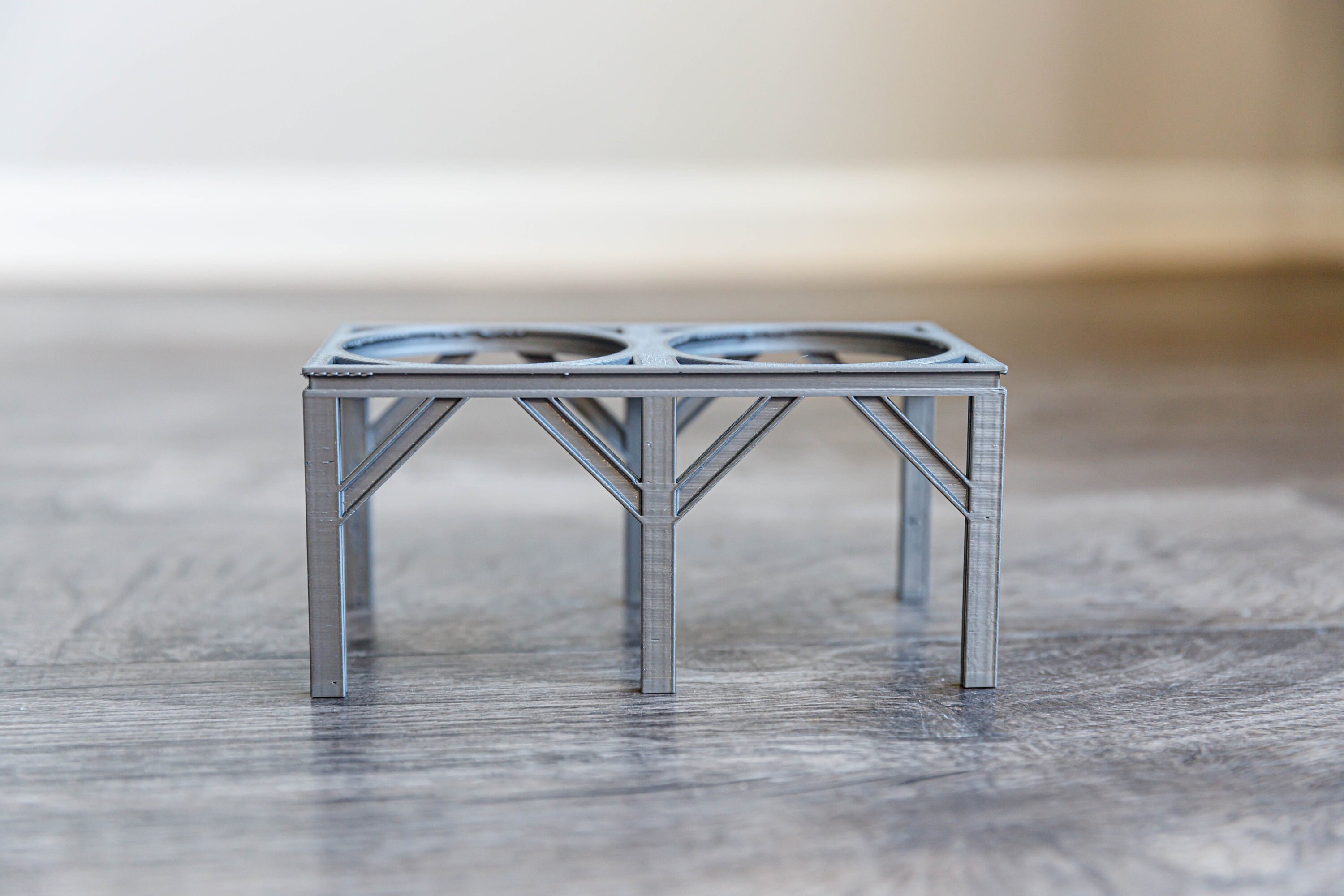 1/64 Double Overhead Grain Bins and Structure 3d Printed - Etsy