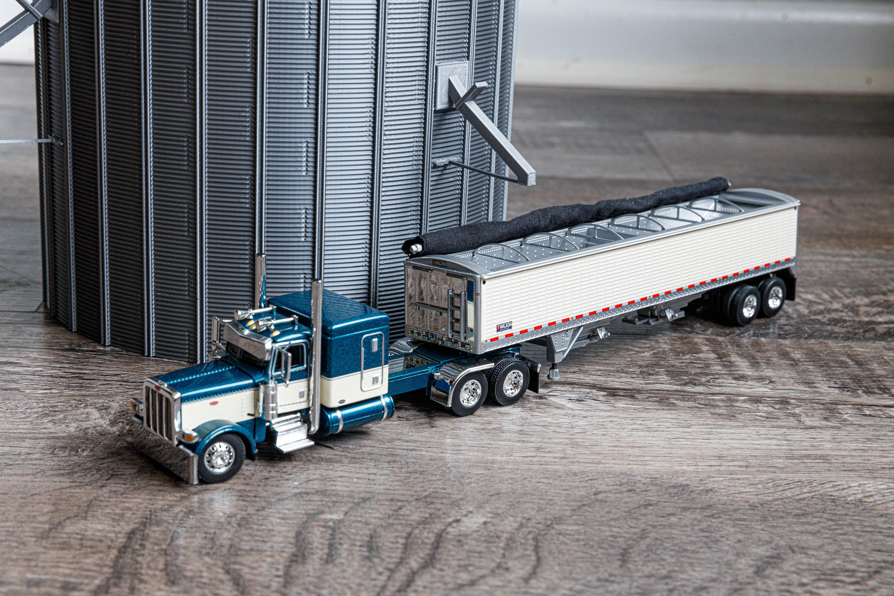 1/64 3d Printed Grain Bin Side Draw - Etsy