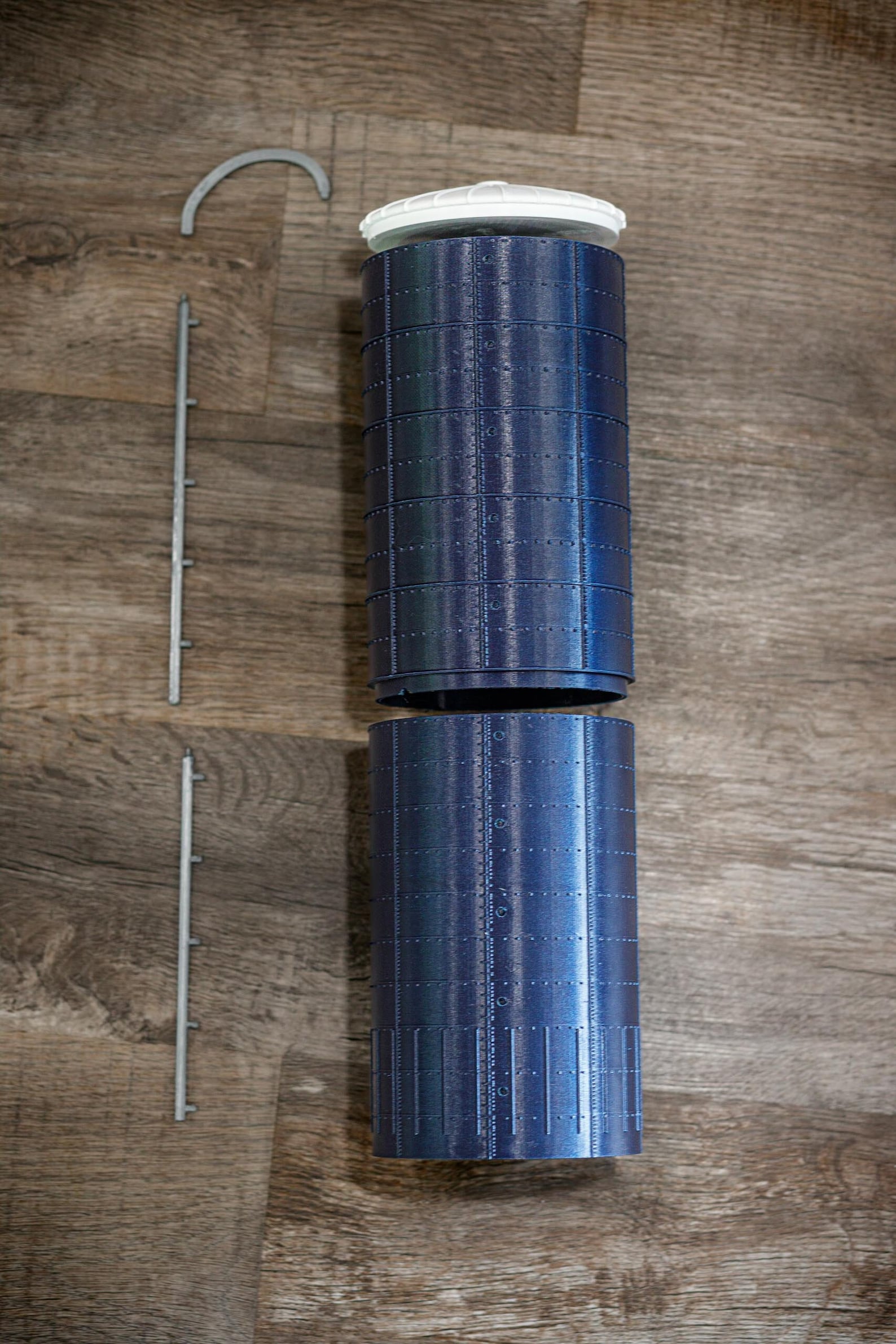 1/64 Scale of a Farm Harvestore Silo 80' Tall 25' Diameter 3d Printed ...