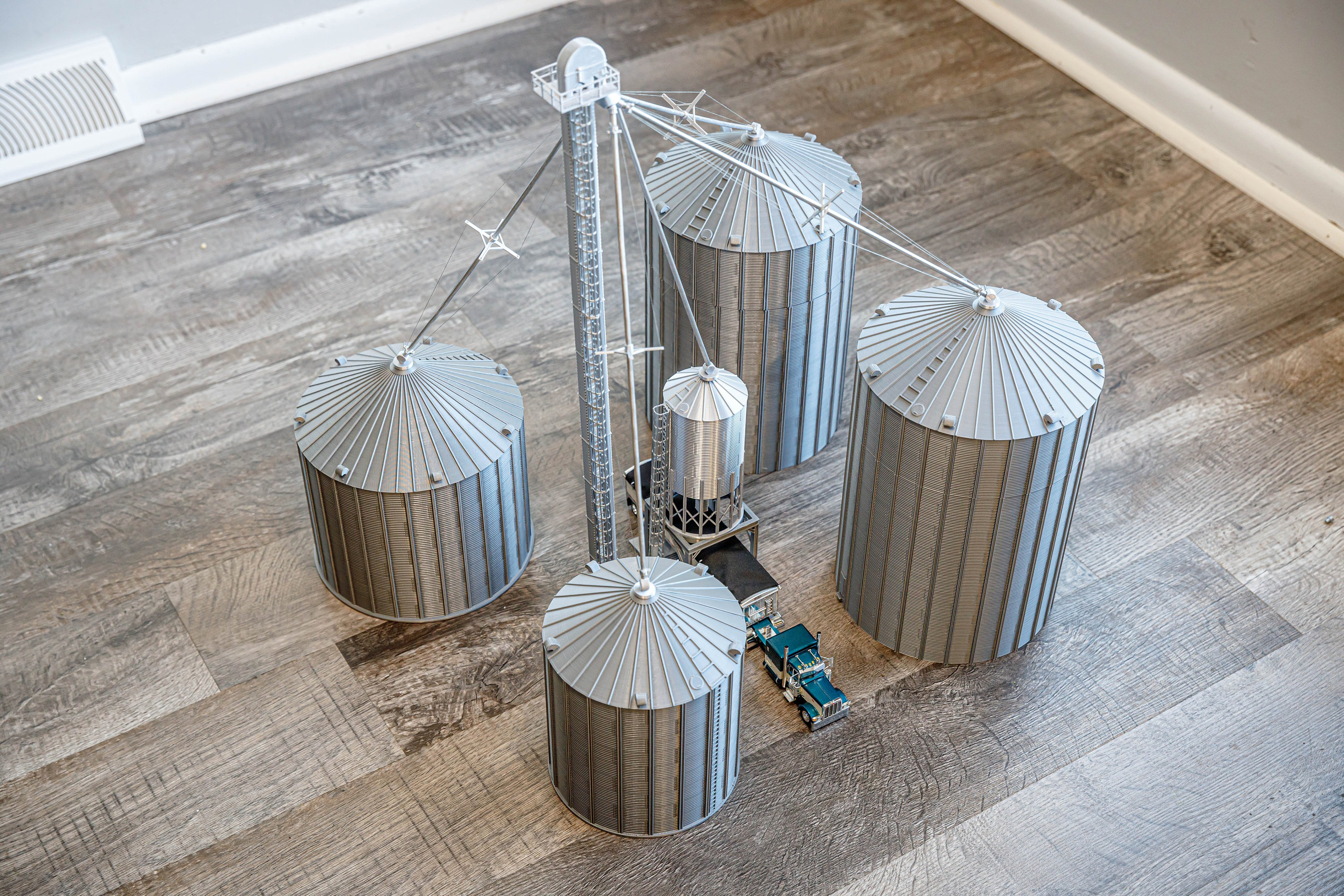 1/64 Modular Grain Elevator Leg 3d Printed - Etsy