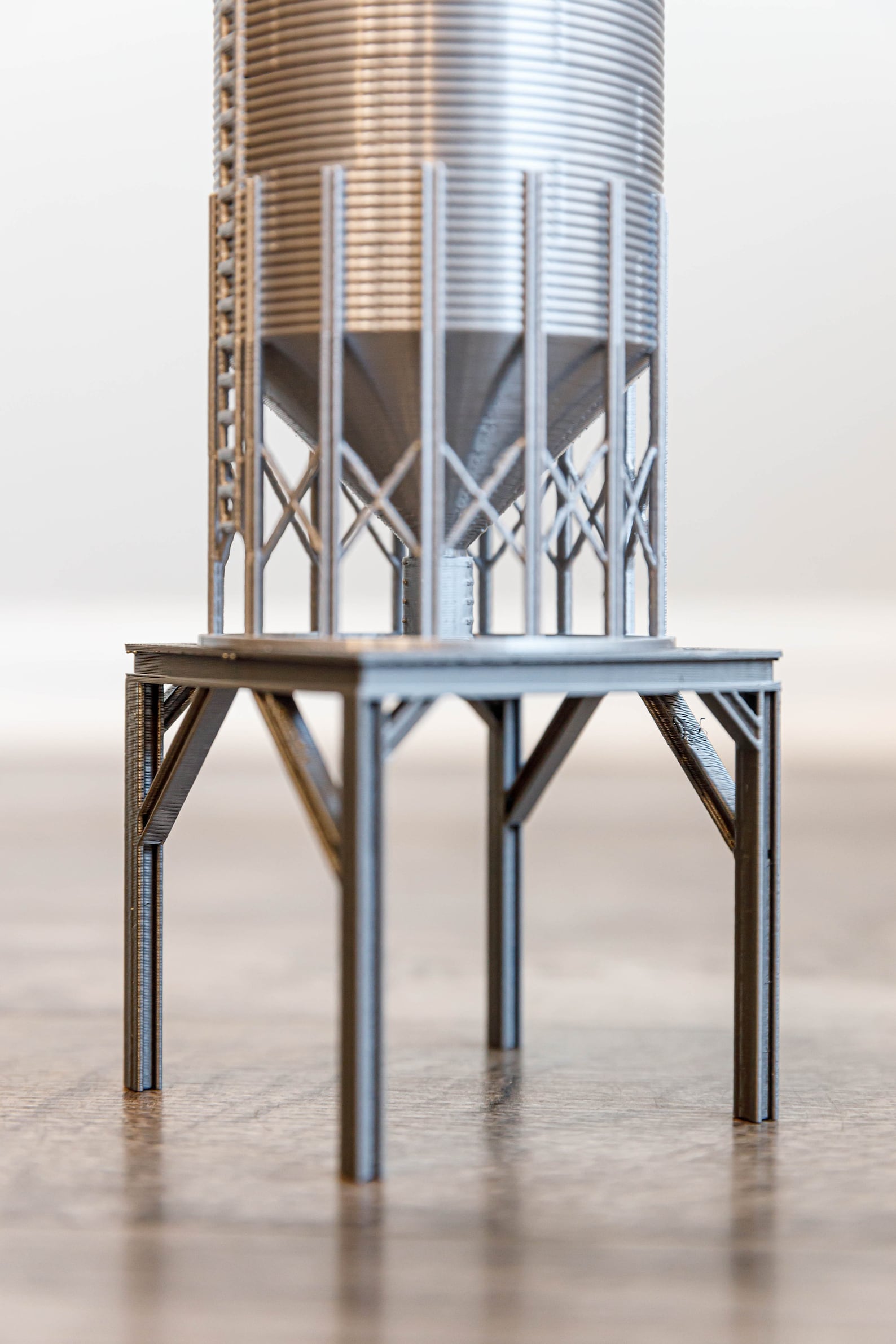 1/64 Overhead Grain Bin and Structure 3d Printed - Etsy