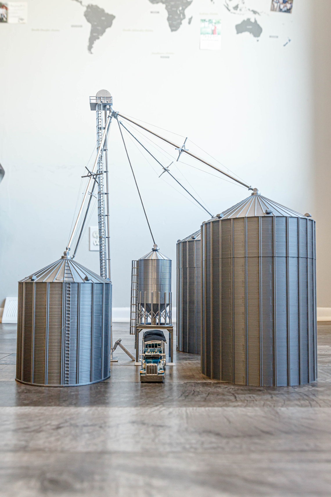 1/64 Modular Grain Elevator Leg 3d Printed - Etsy