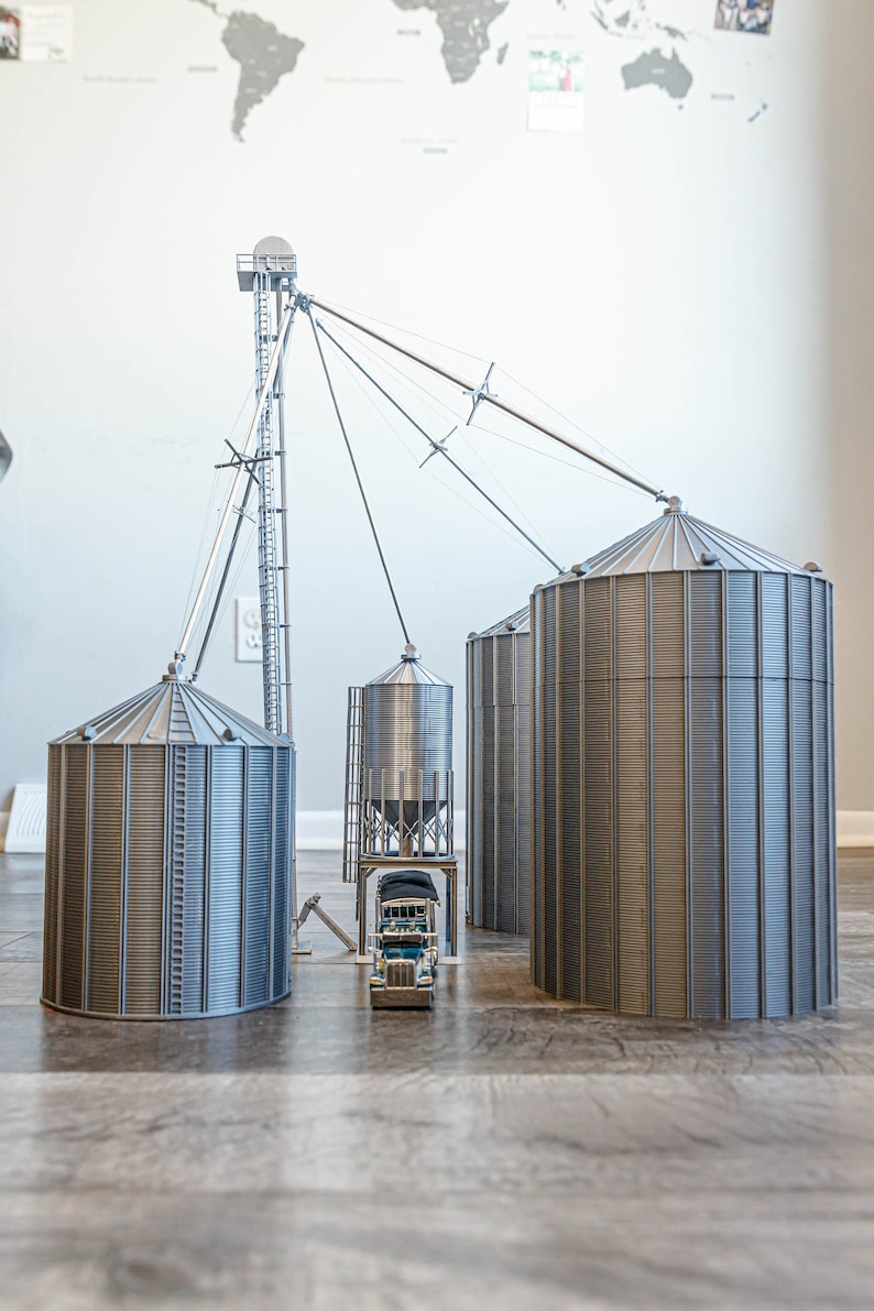 1/64 Modular Grain Elevator Leg 3d Printed - Etsy