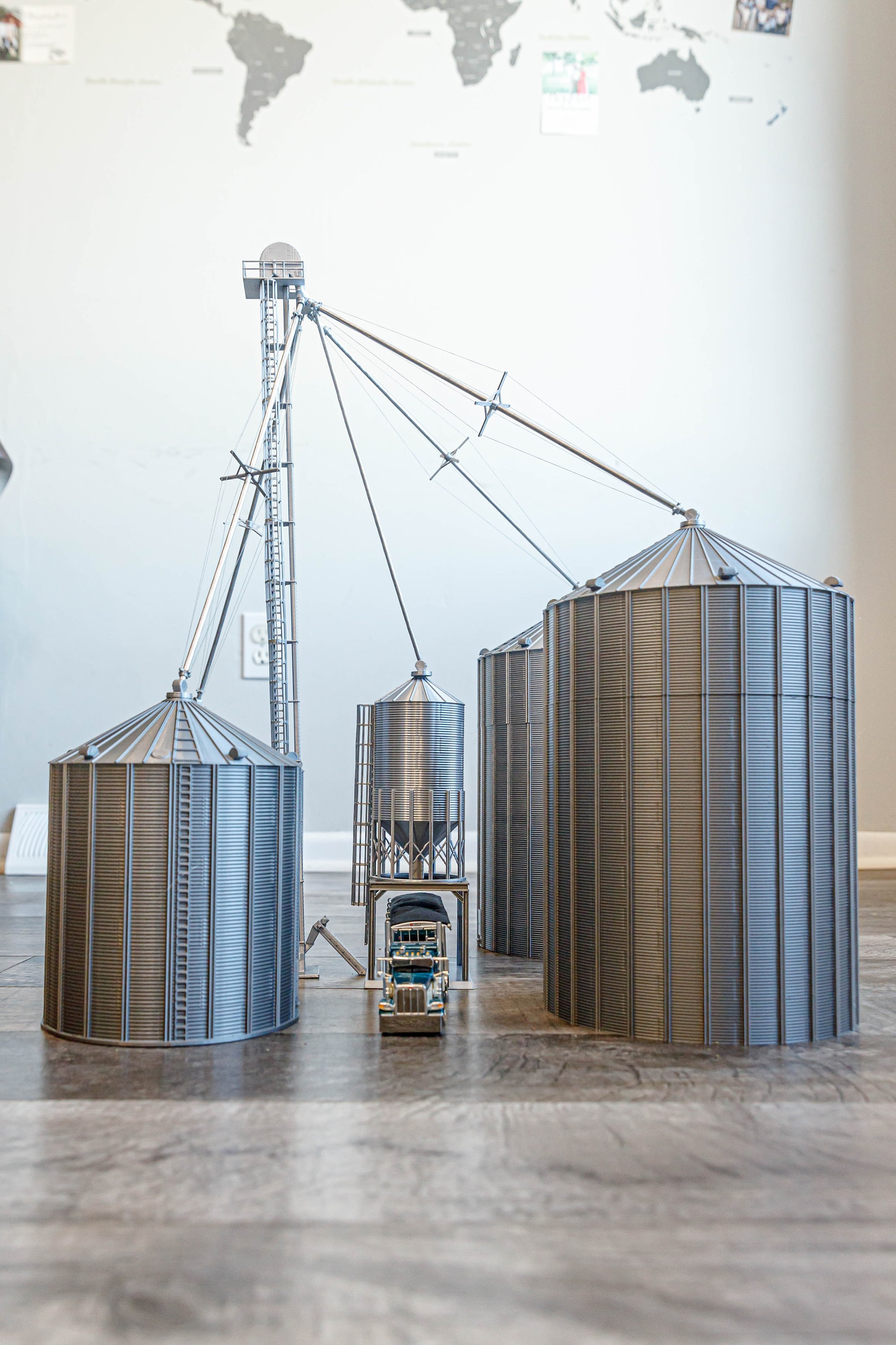 1/64 Modular Grain Elevator Leg 3d Printed - Etsy