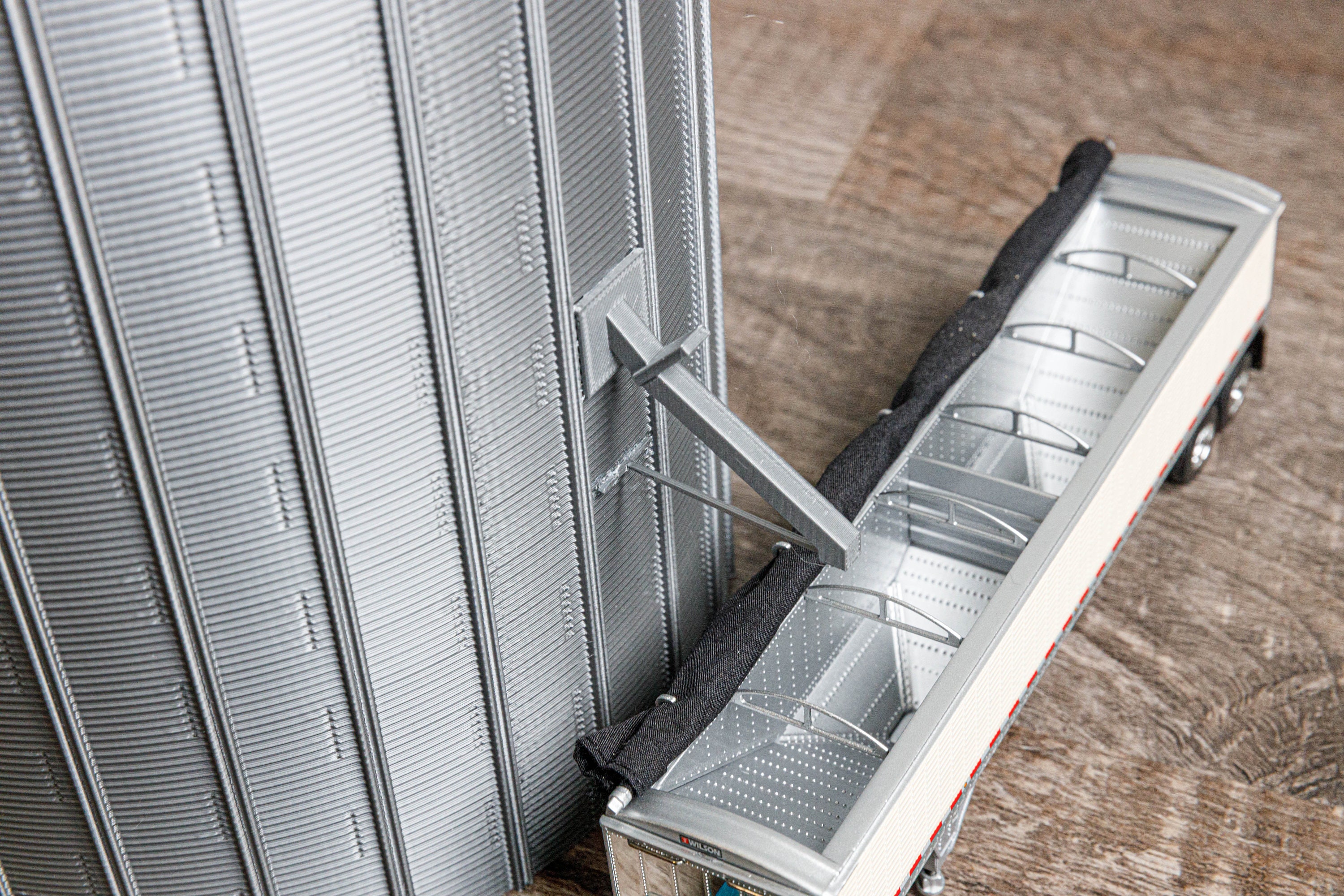 1/64 3d Printed Grain Bin Side Draw - Etsy