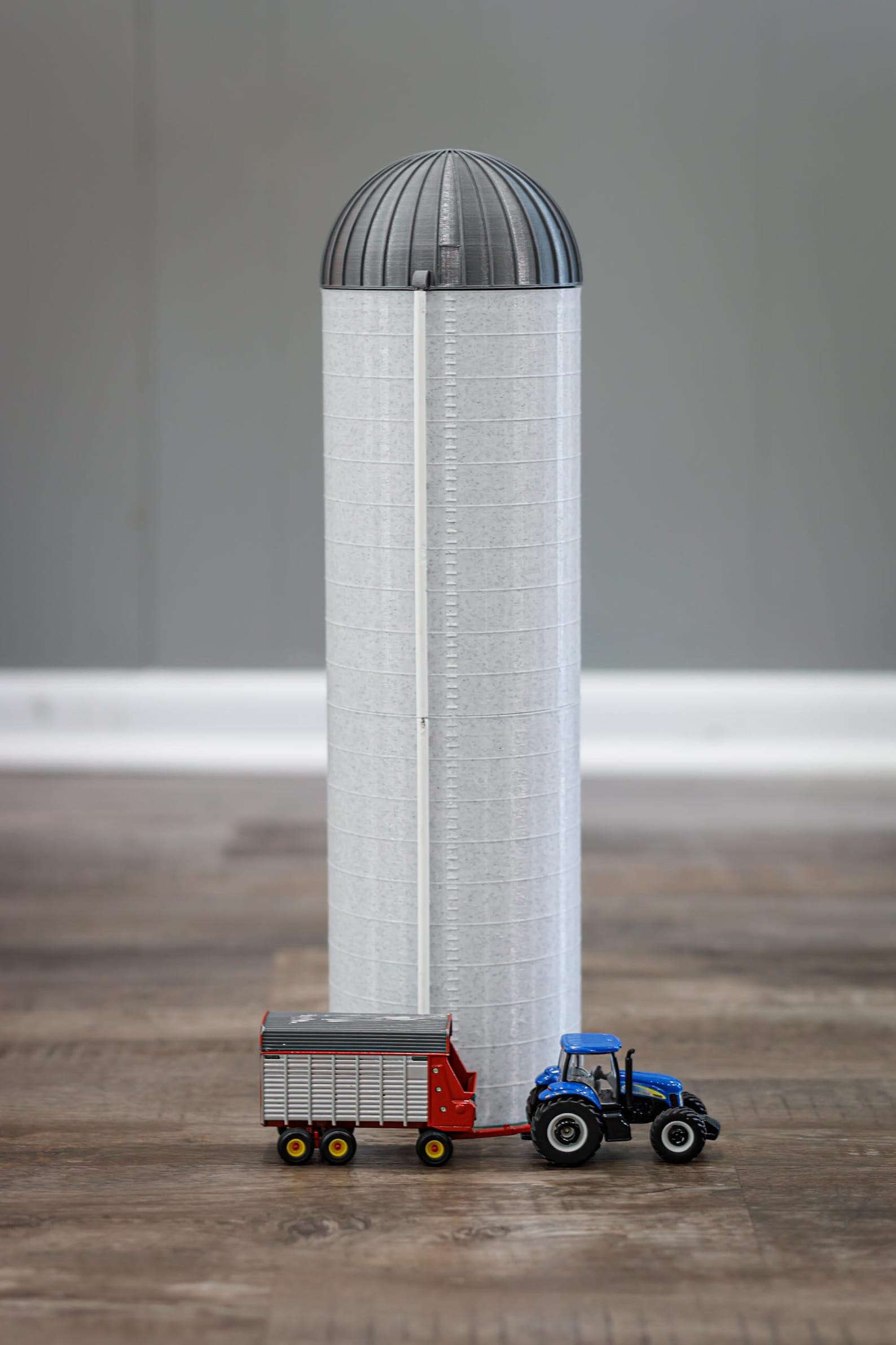 1/64 Farm Concrete Silo Toy 3d Printed - Etsy