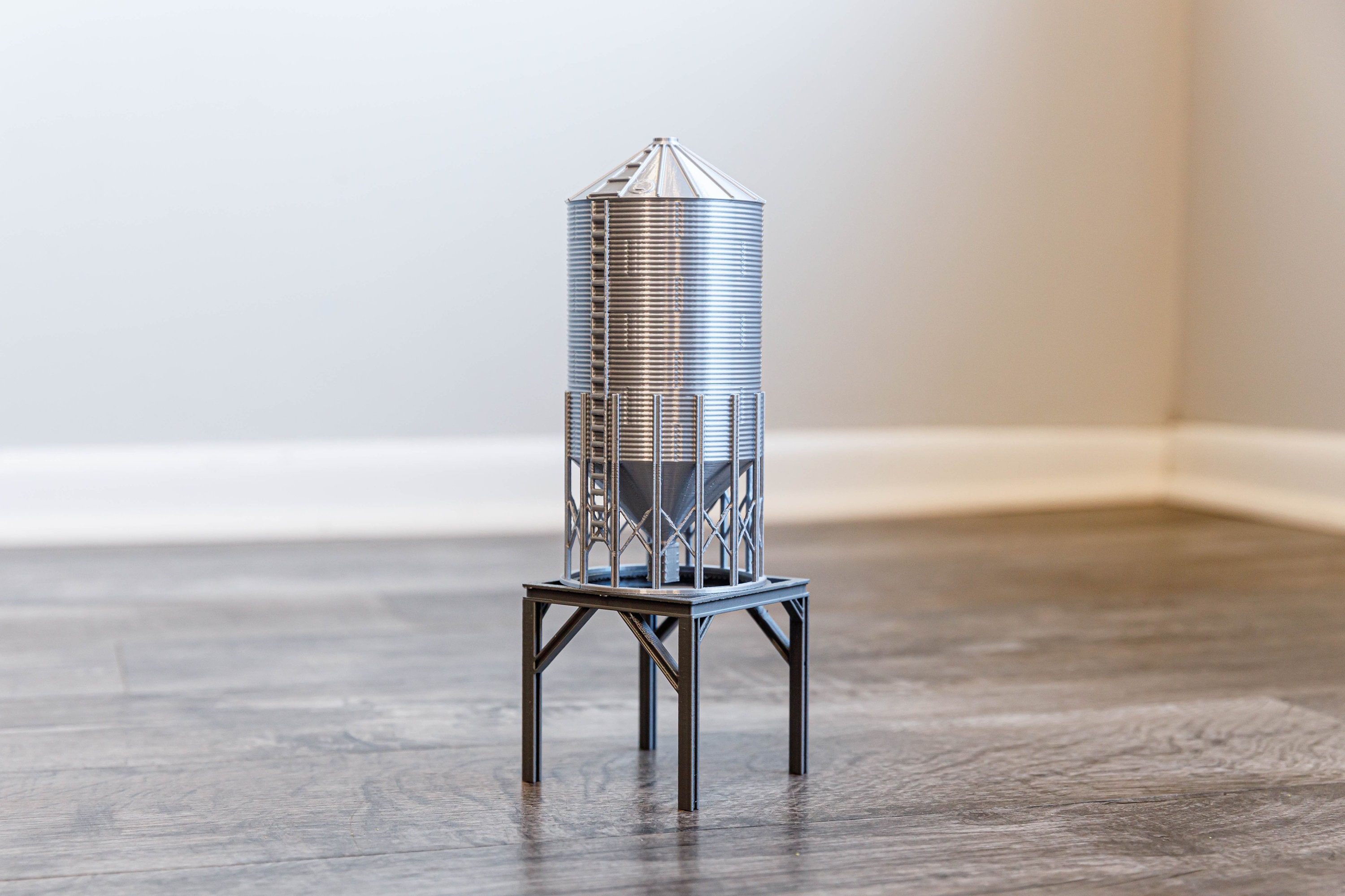1/64 Overhead Grain Bin and Structure 3d Printed - Etsy