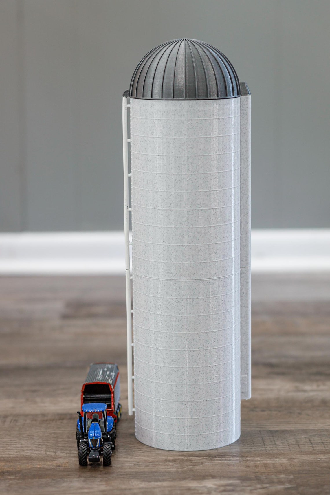1/64 Farm Concrete Silo Toy 3d Printed - Etsy
