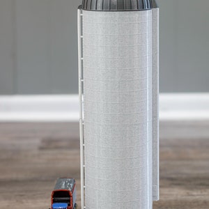 1/64 Farm Concrete Silo Toy 3d Printed - Etsy