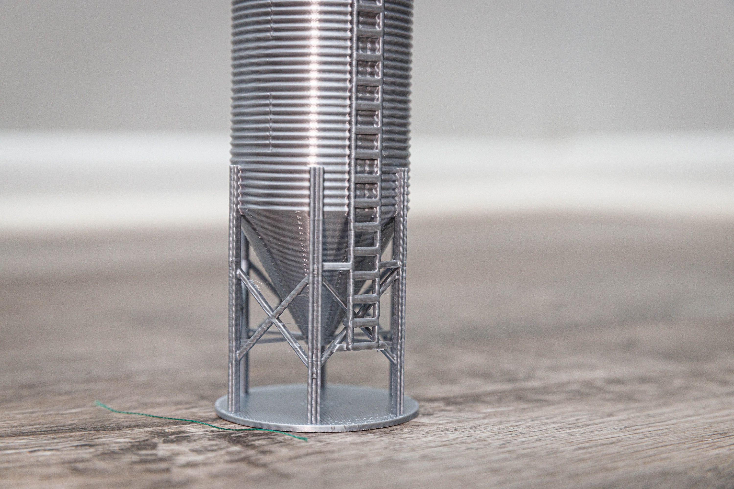 1/64 Feed Grain Bin With Flex Auger 3d Printed - Etsy
