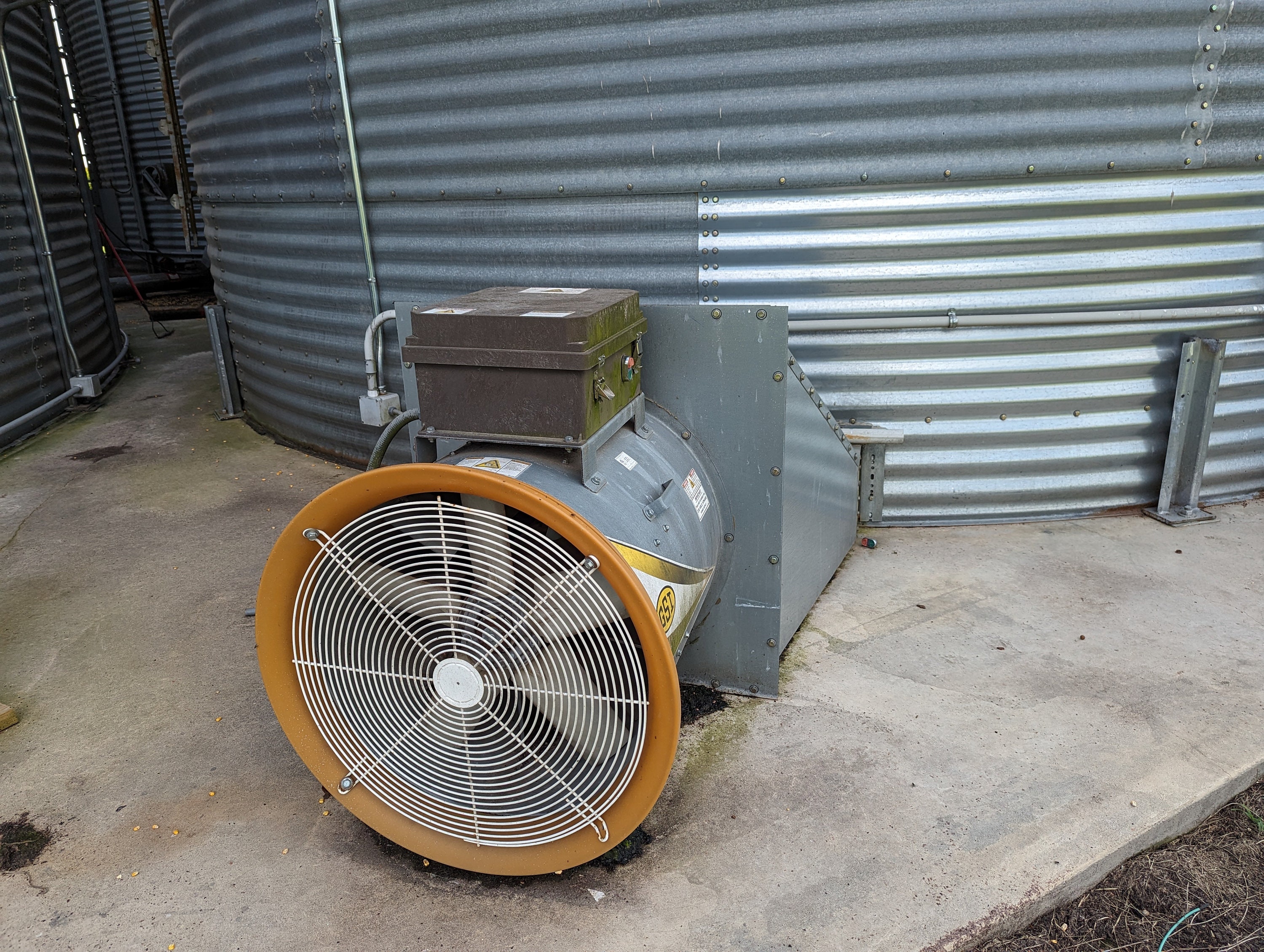 1/64 3d Printed Grain Bin Fan - Etsy