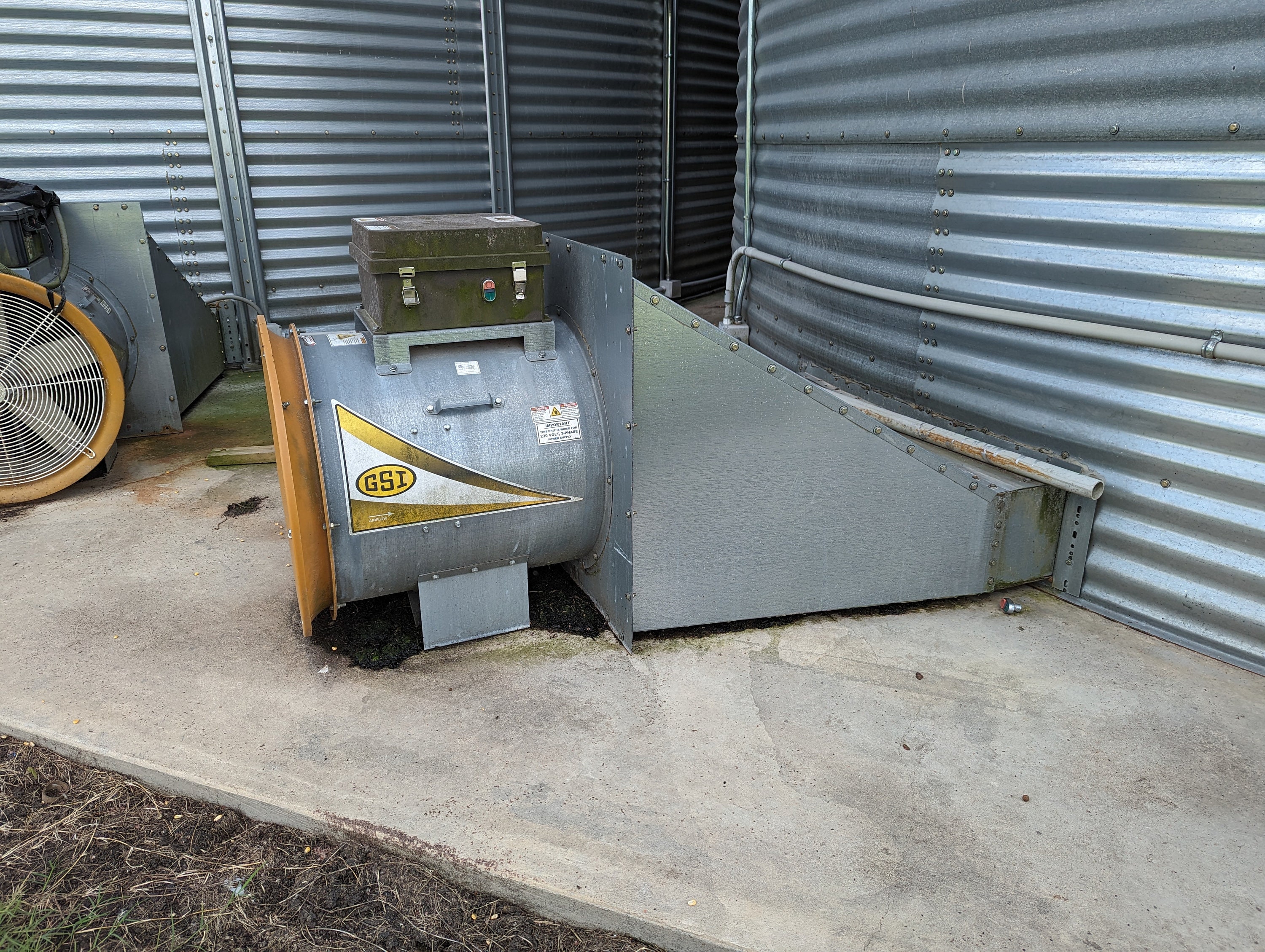 1/64 3d Printed Grain Bin Fan - Etsy