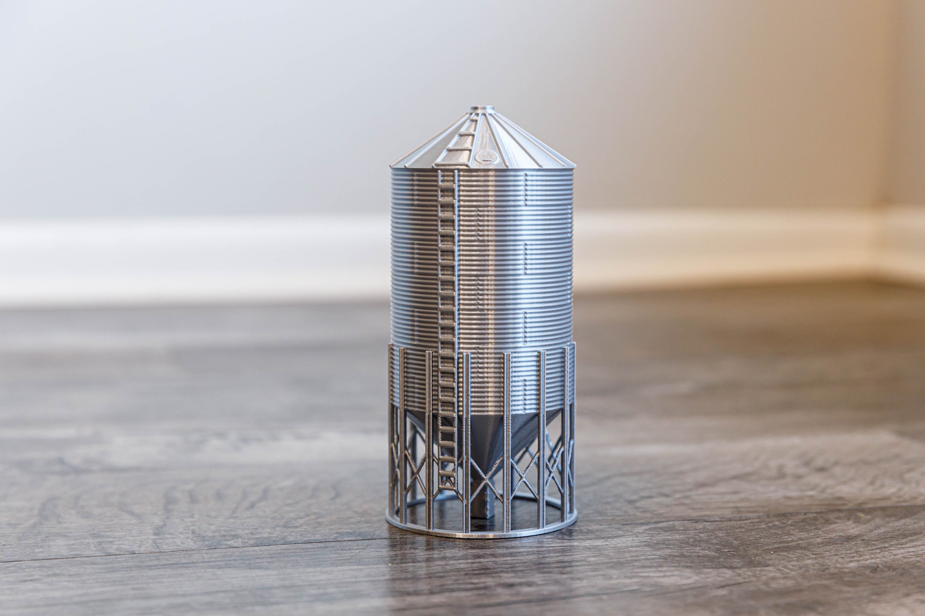 1/64 Overhead Grain Bin and Structure 3d Printed - Etsy