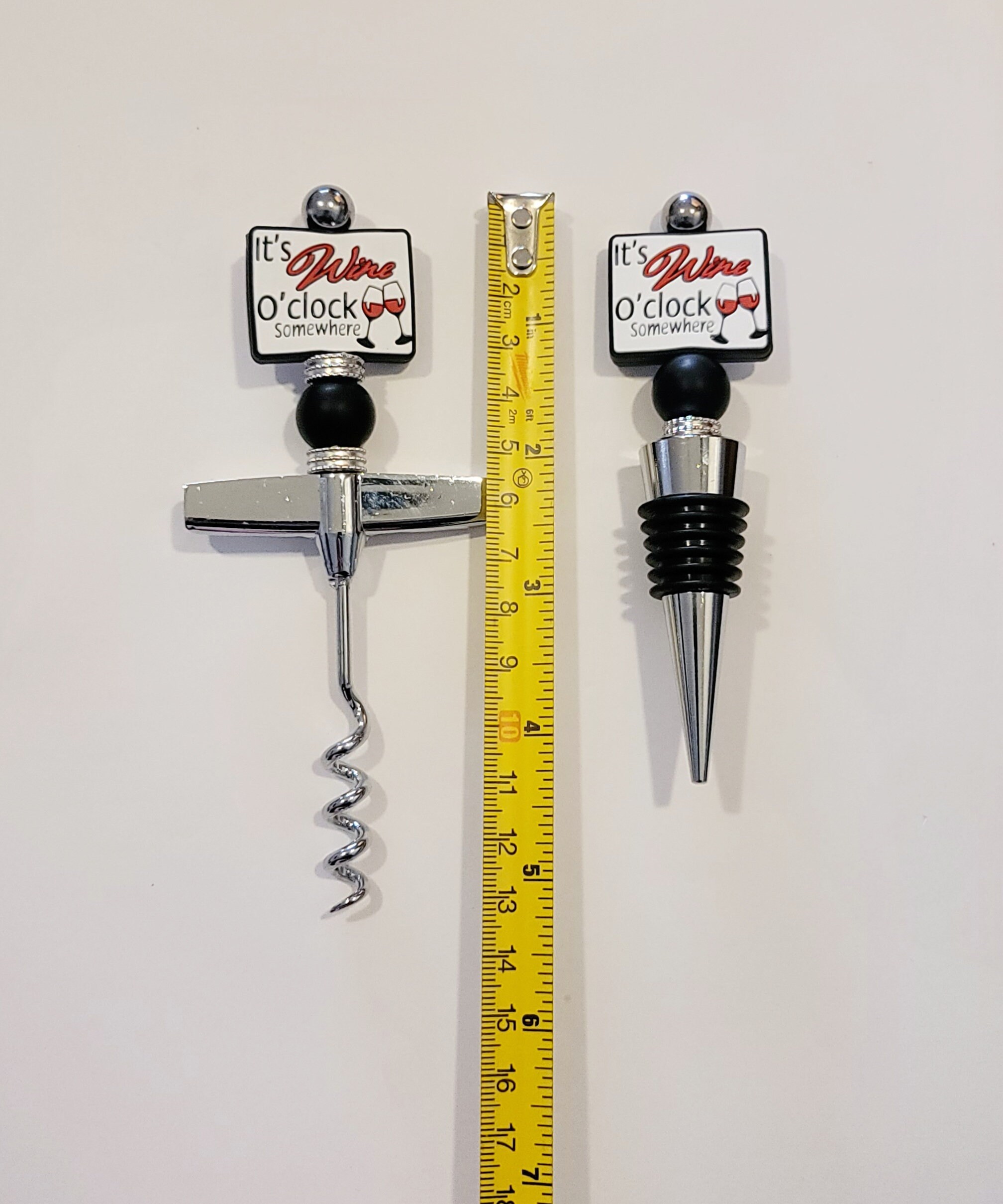 Wine Opener and Stopper Gift Set With Focal Bead - Etsy