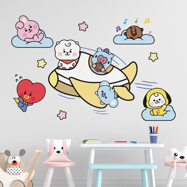 Bts Wall Decal - Etsy