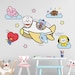 Cute BT21 Wall Decals BTS Characters Removable Peel & Stick Nursery ...