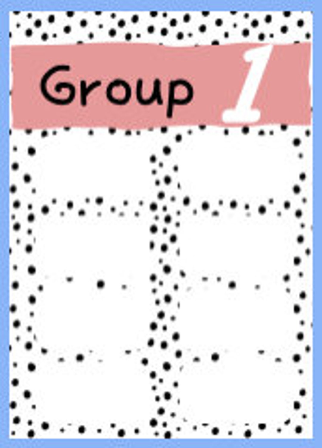 Groups Posters Classroom Organisation - Etsy