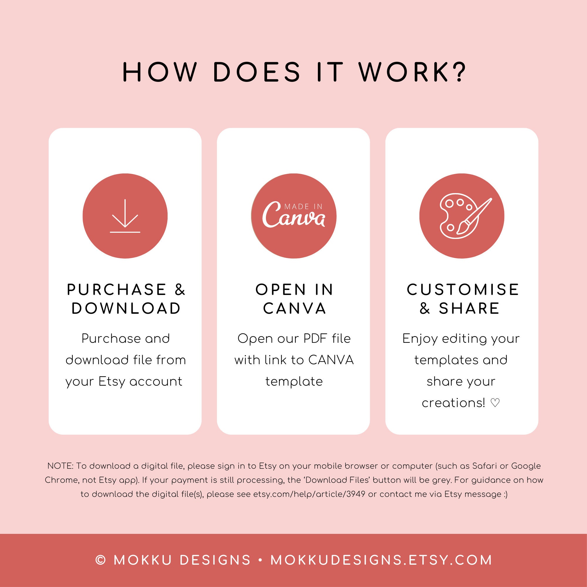 Seamless Digital Paper Mockup Square Listing Templates, 35 Digital ...