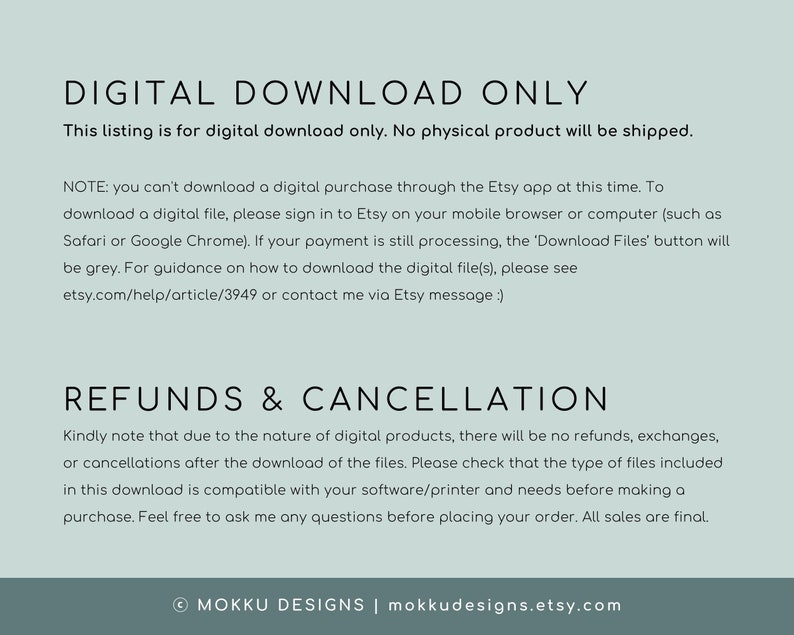 Grocery List Printable Pdf Supermarket Shopping Checklist Reminder