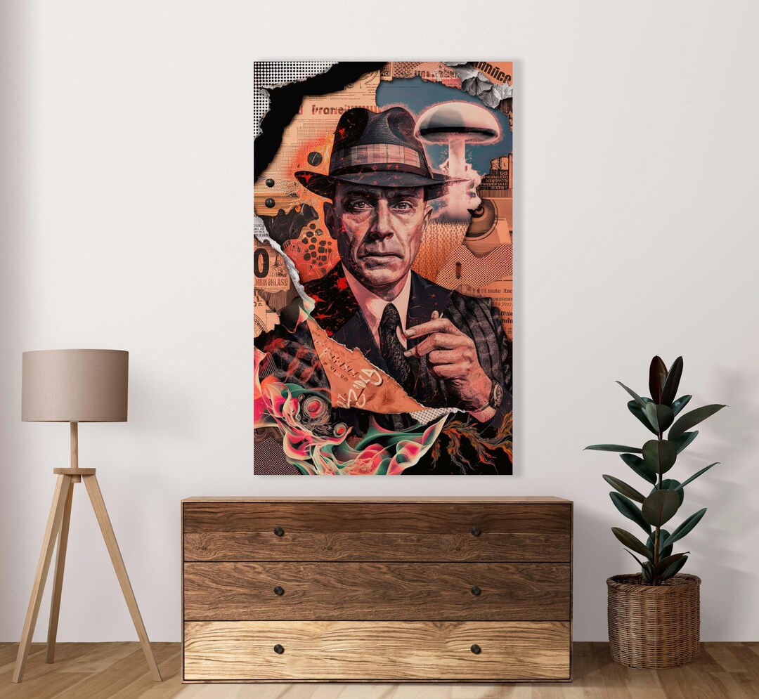 Italian Mafia Man Portrait Poster. Set of 1 JPG Image, Modern ...