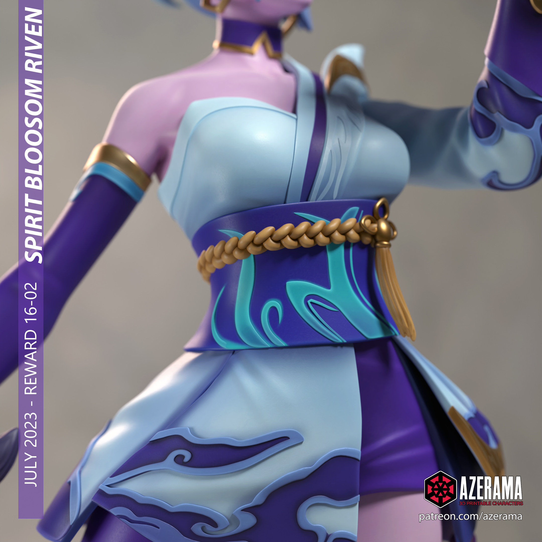 Spirit Blossom Riven 18yo STL for 3D Printing - Etsy