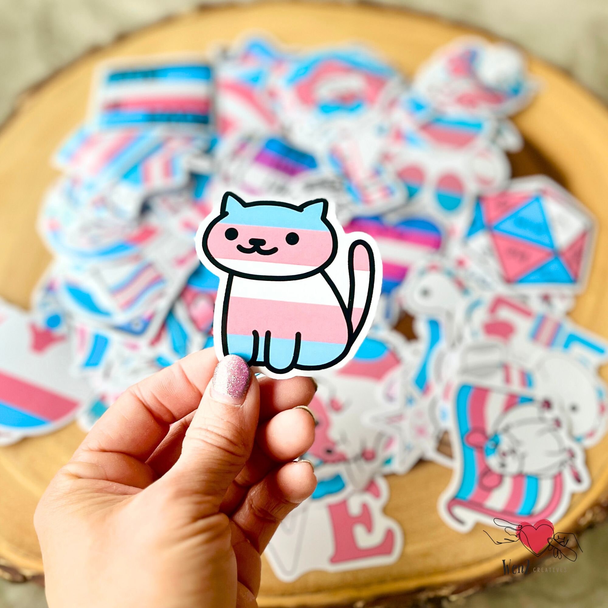 Pride Month Transgender Sticker Bundle LQBTQ Sticker for Sports Bottle ...