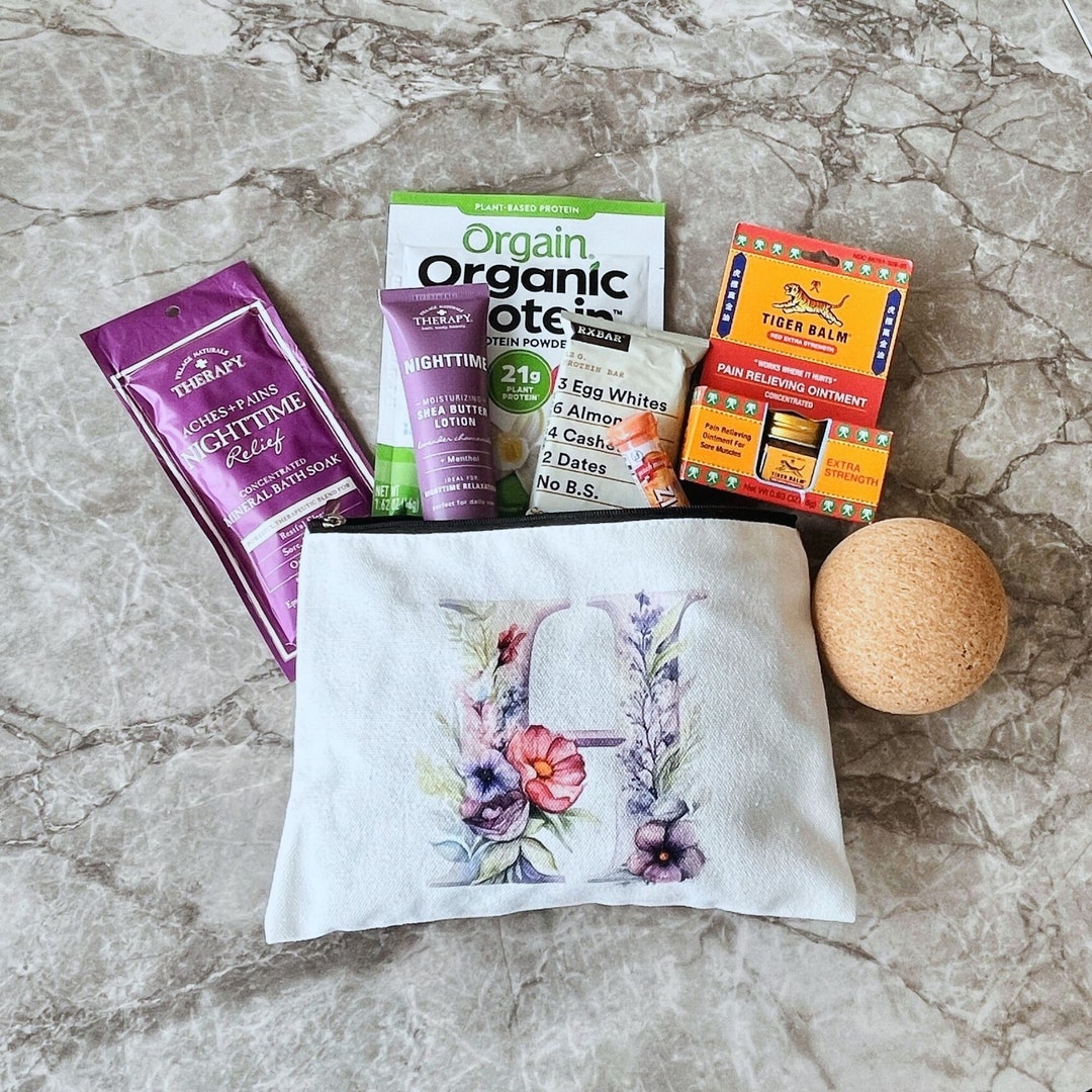 Custom Women Fitness Gift Post Workout Recovery Set Personalized Self ...