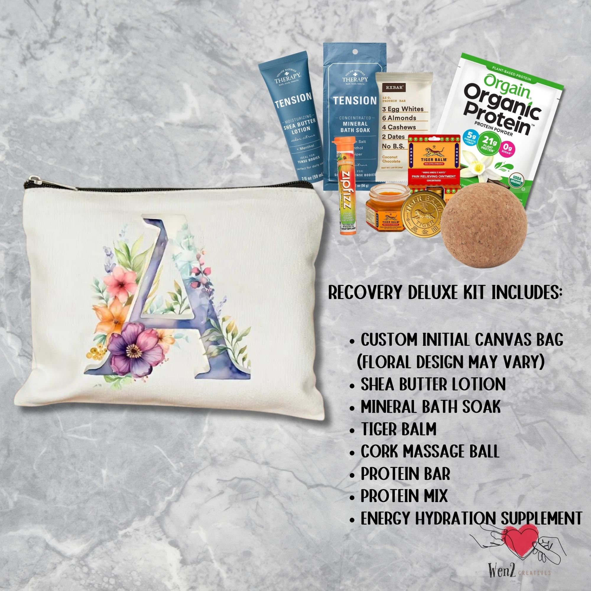 Custom Workout Mom Care Package Emergency Gift Box Post Muscle Recovery ...