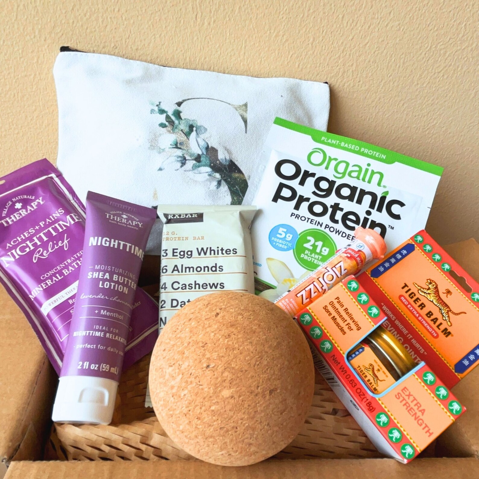 Custom Workout Mom Care Package Emergency Gift Box Post Muscle Recovery ...
