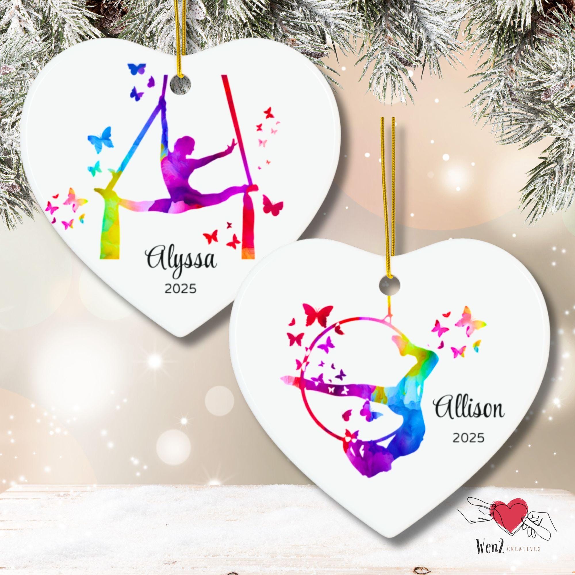 Custom Aerialist Christmas Ornament: Personalized Circus Arts Gift - Etsy
