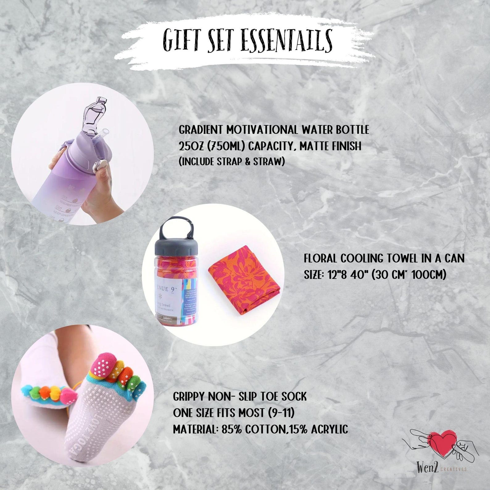 Workout Buff Must-have Essential Gift Box Fitness Mom Gift Marathon ...
