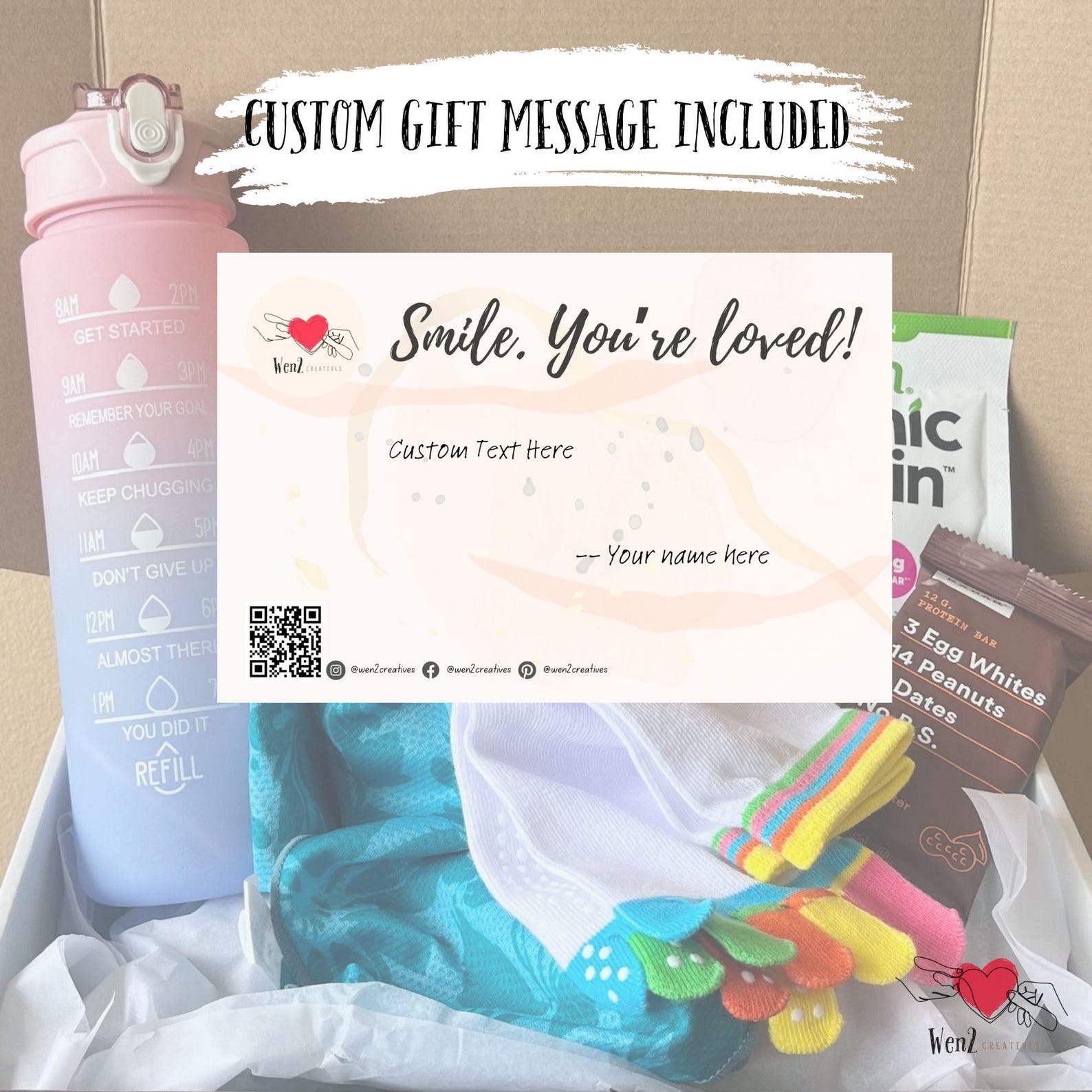 Workout Buff Must-have Essential Gift Box Fitness Mom Gift Marathon ...