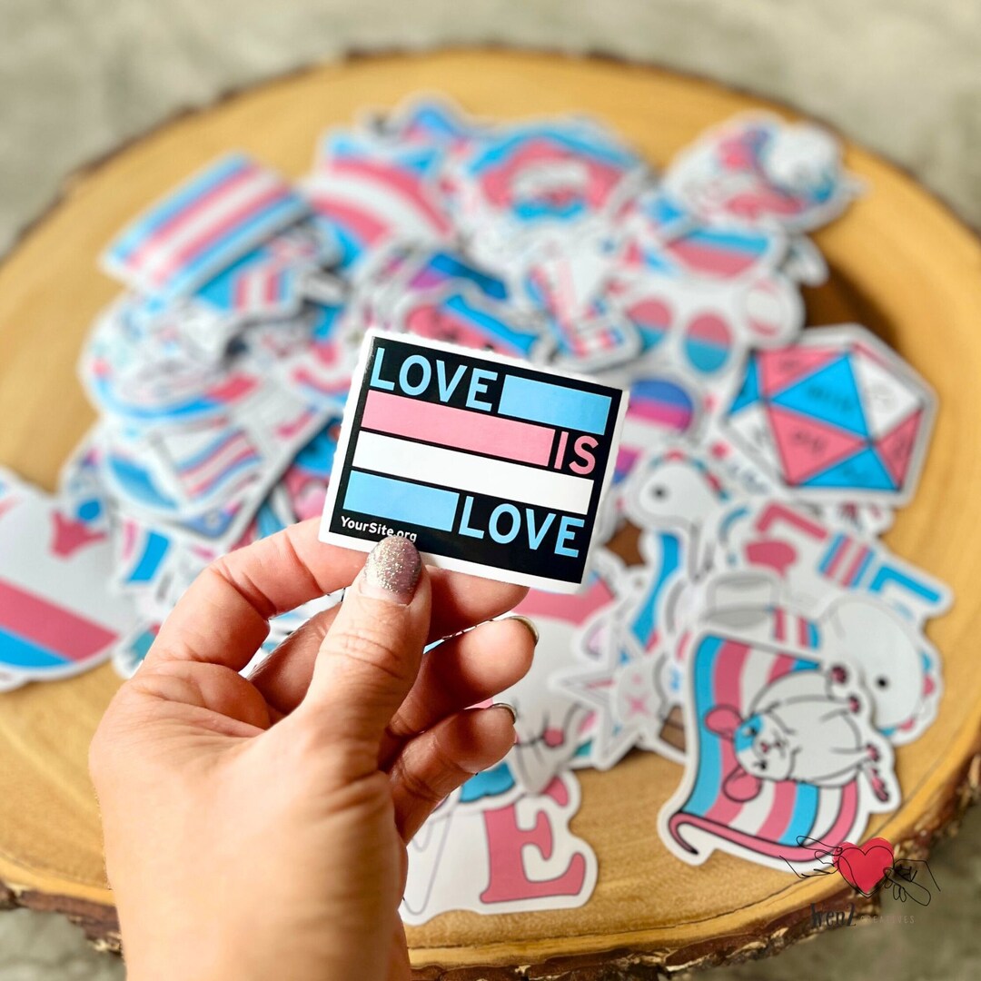 Pride Month Transgender Sticker Bundle LQBTQ Sticker for Sports Bottle ...