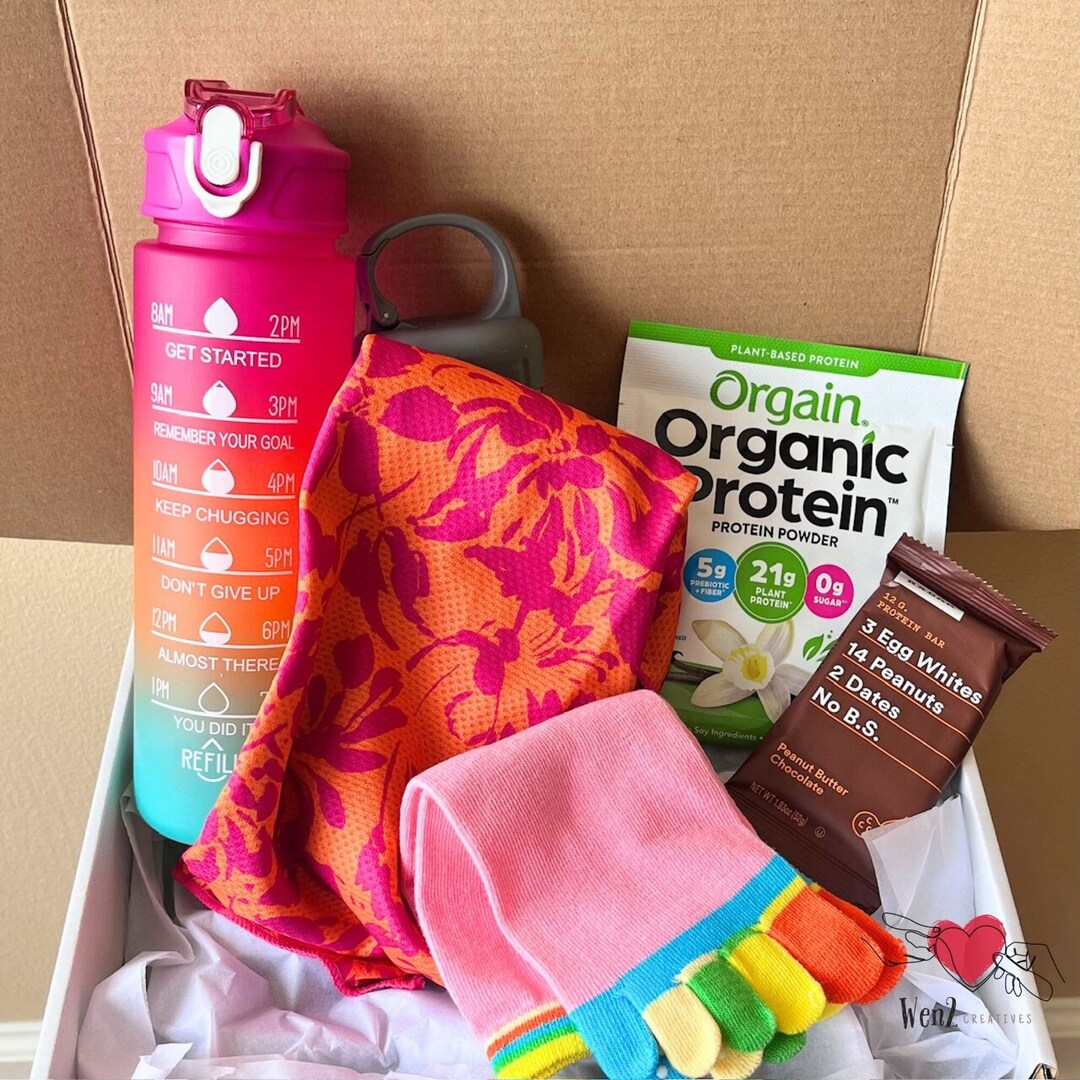 Hot Yoga Must Have Pilates Gift Box Spin Class Essential Gift Crossfit ...