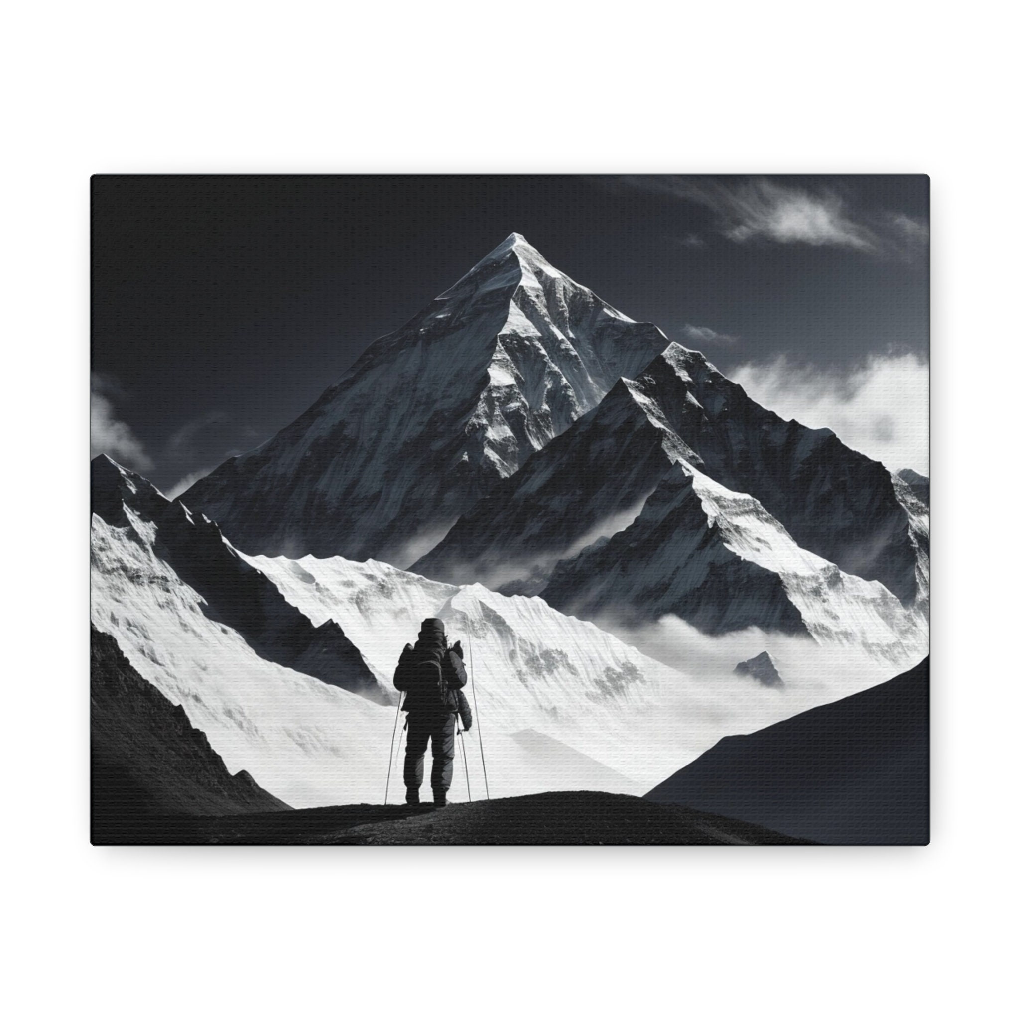 Canvas, Mount Everest, Wall Decor - Etsy