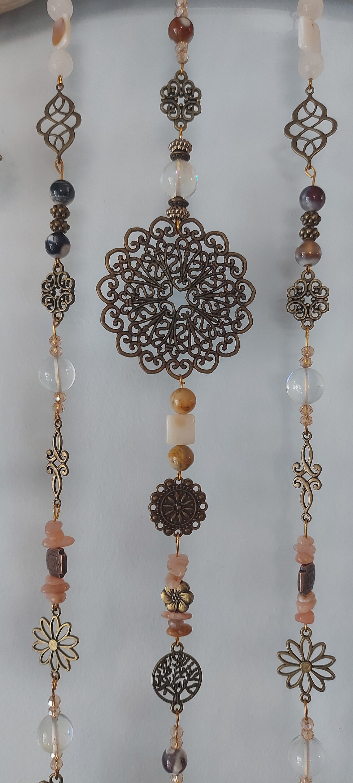 Earth Coloured Suncatcher - Etsy