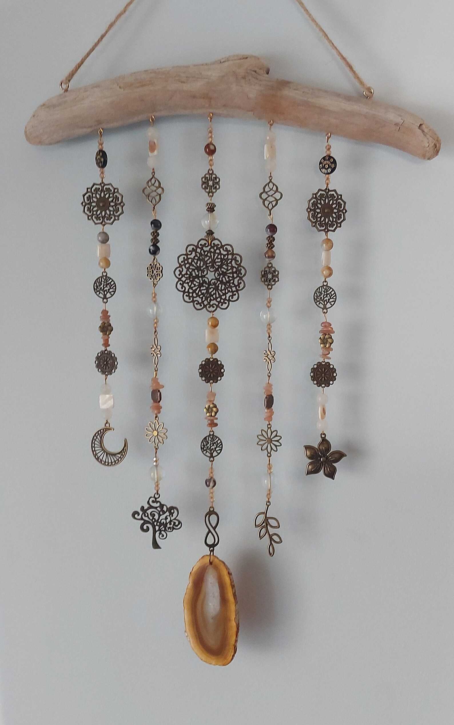 Earth Coloured Suncatcher - Etsy