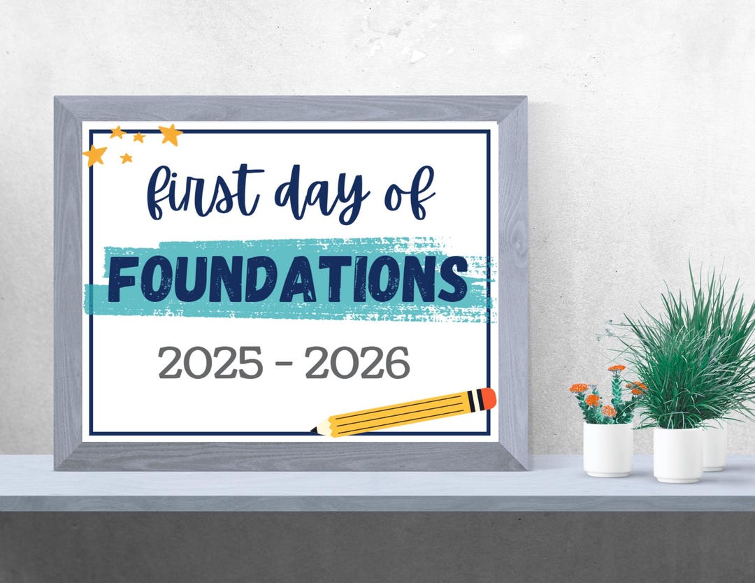 First & Last Day of School Sign. First Day of Classical Conversations ...