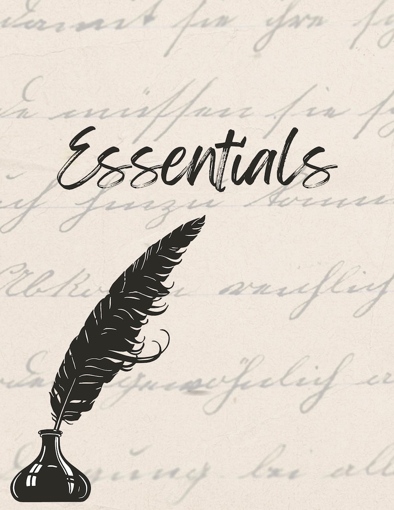 C.C. Essentials Binder Covers. - Etsy