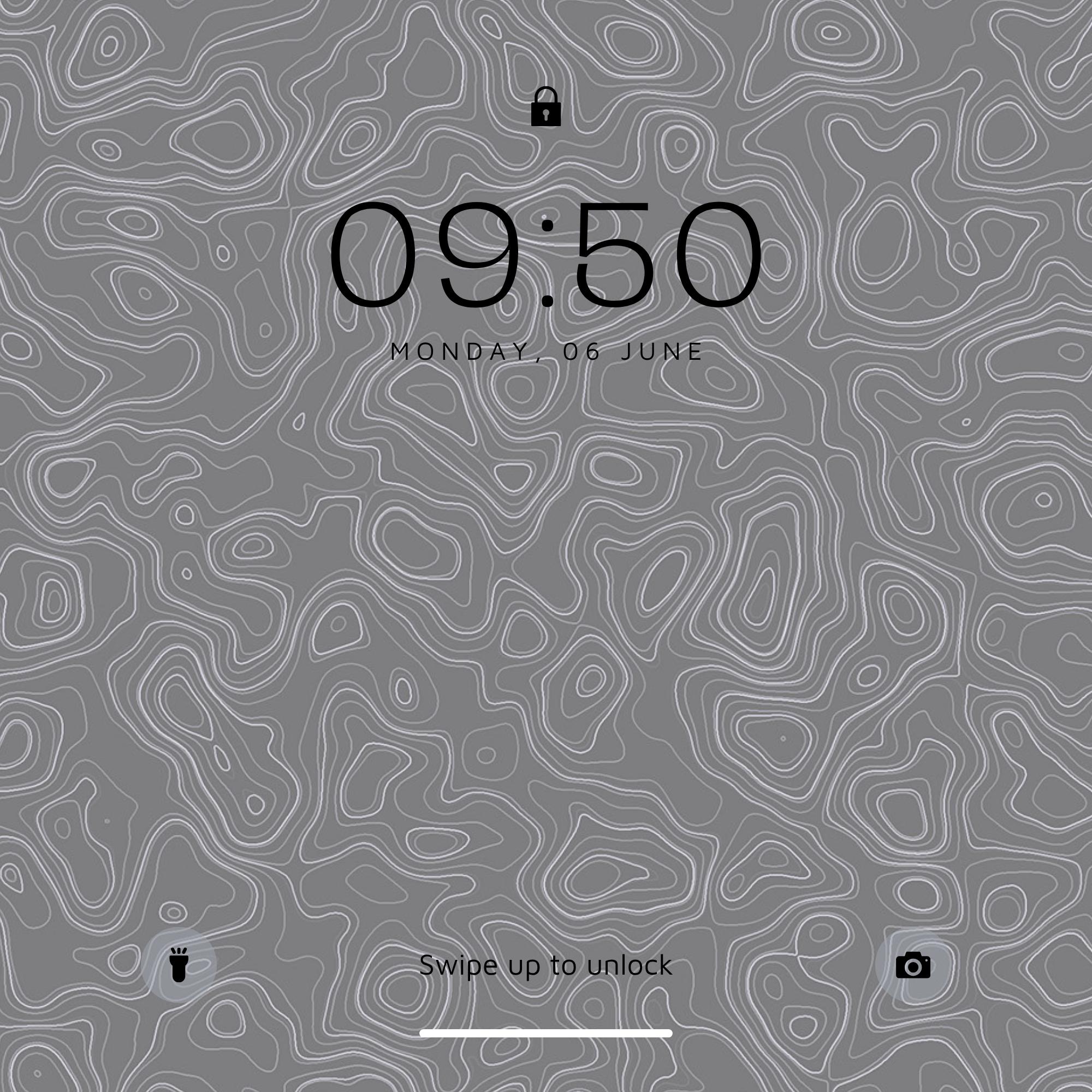 IPhone Wallpaper | Topographic Background | 2x Grey Pack - Etsy