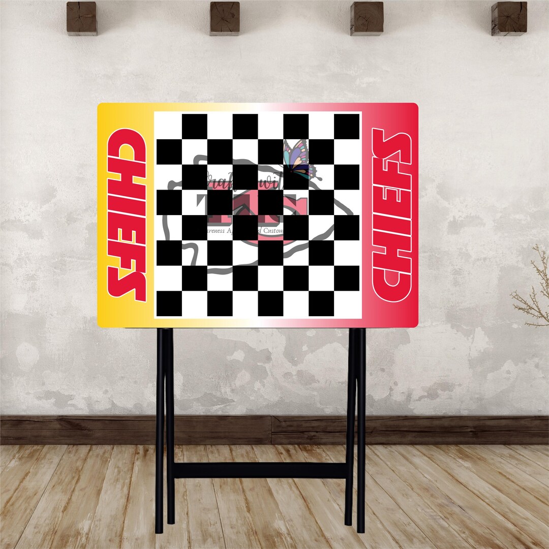 Chiefs Chess Table Template - 2 Colors 19x14 PNG - Etsy