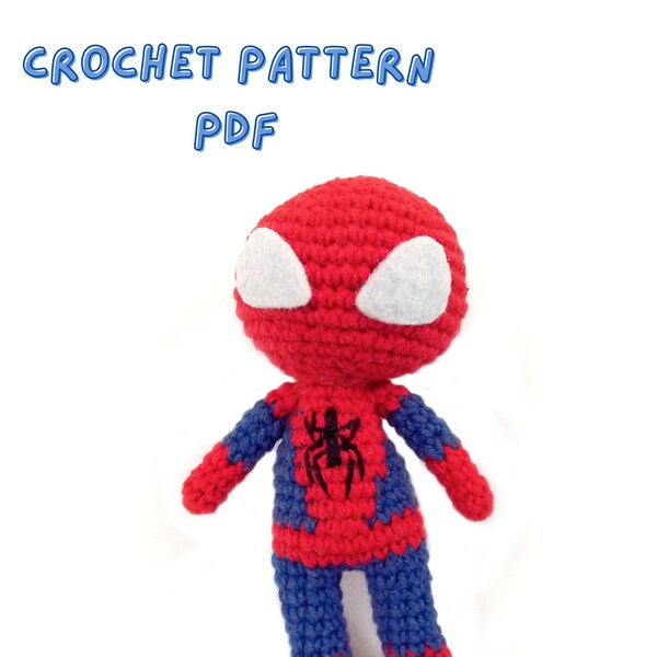 Spiderman Crochet - Etsy
