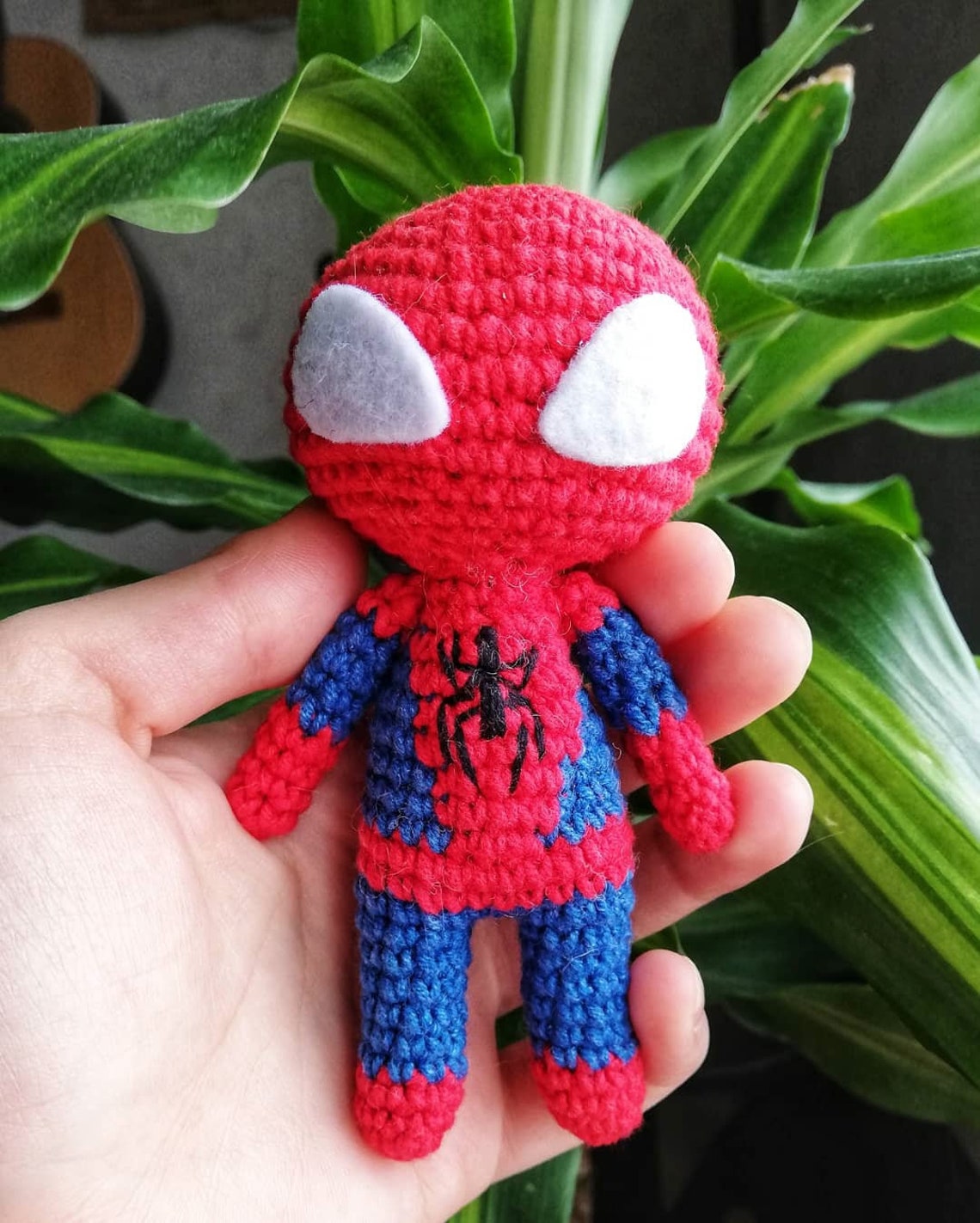 Spider-man Crochet Pattern Spider-man Amigurumi Doll - Etsy