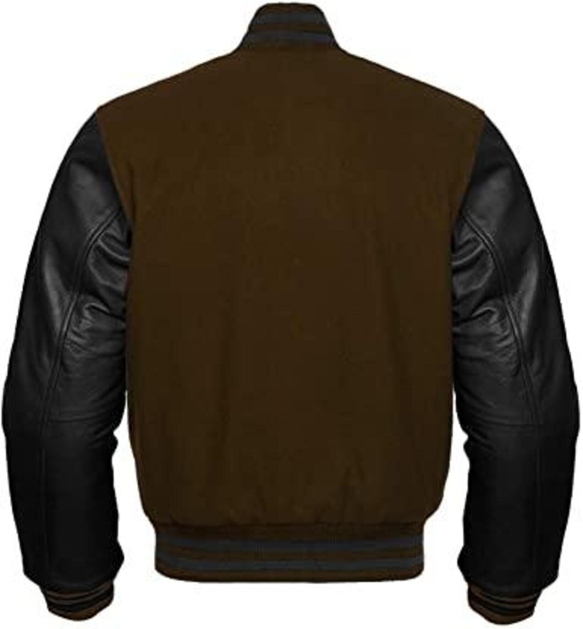 Baseball Lettermen Varsity Jacket Wool and Faux Leather - Etsy