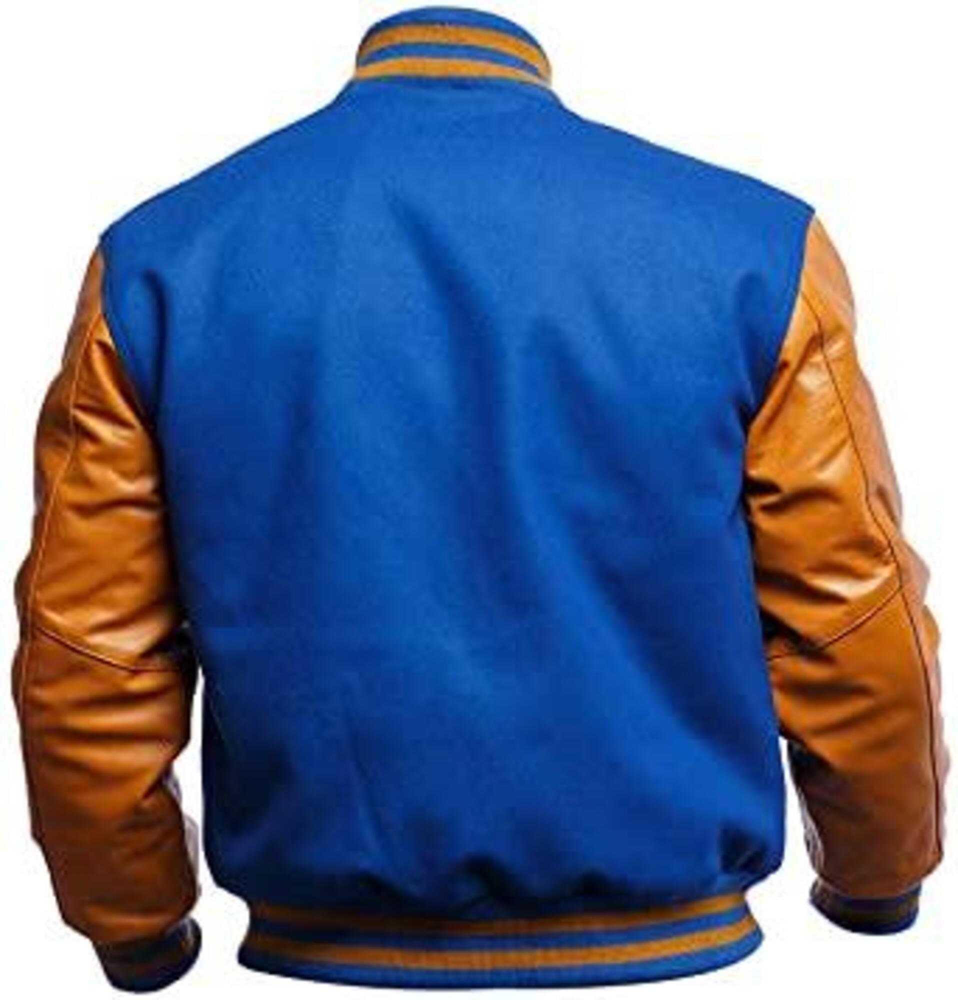 Baseball Lettermen Varsity Jacket Wool and Faux Leather - Etsy